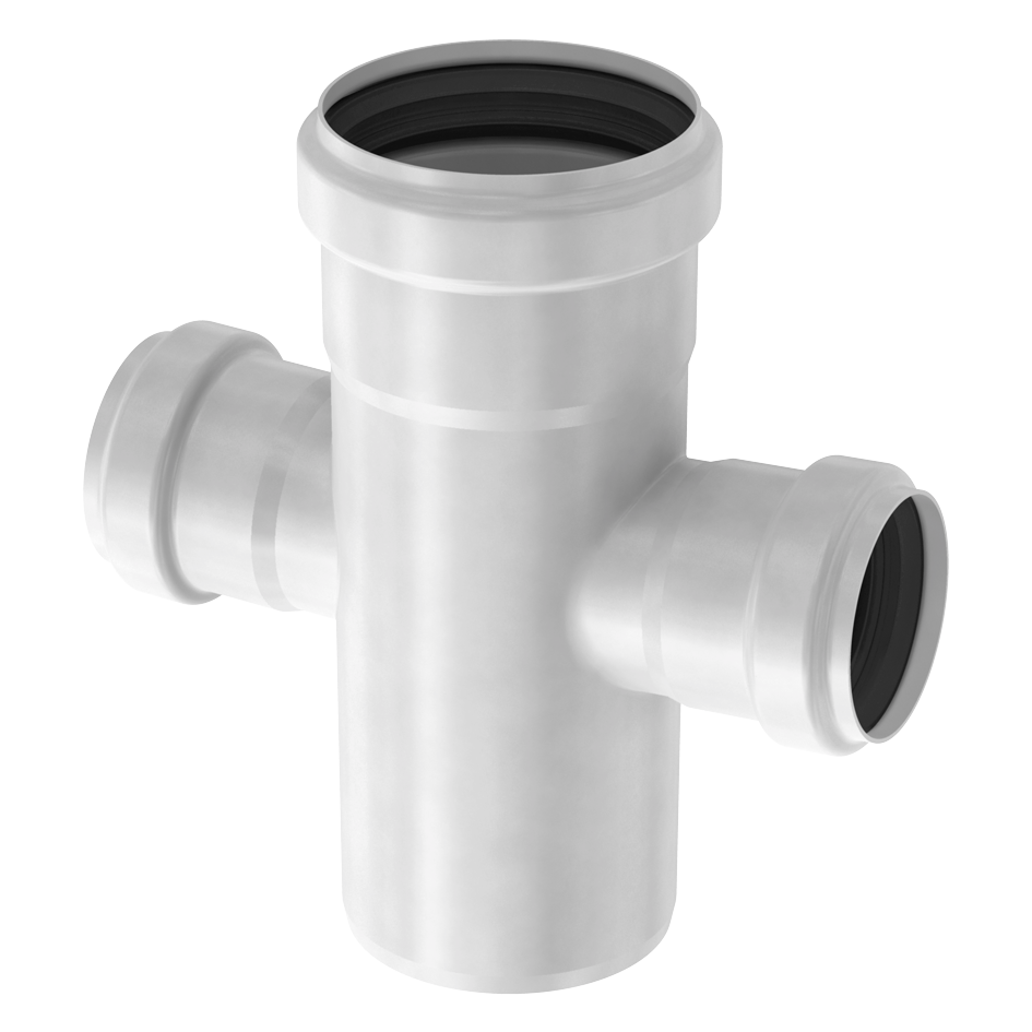 Double branch reduction 87,5°