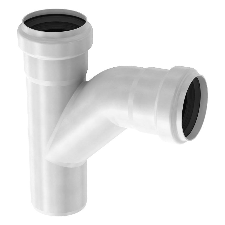 Swept single branch 87,5°