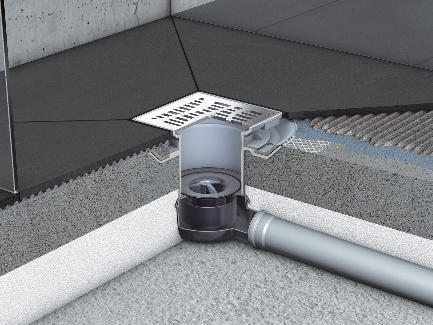 Bath outlets Easyflow (DN 50)