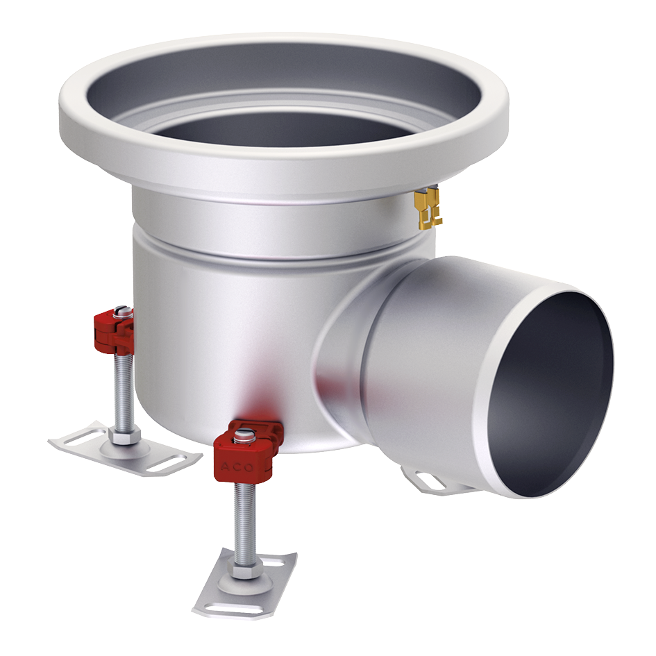 Fixed height with horizontal outlet - Round top