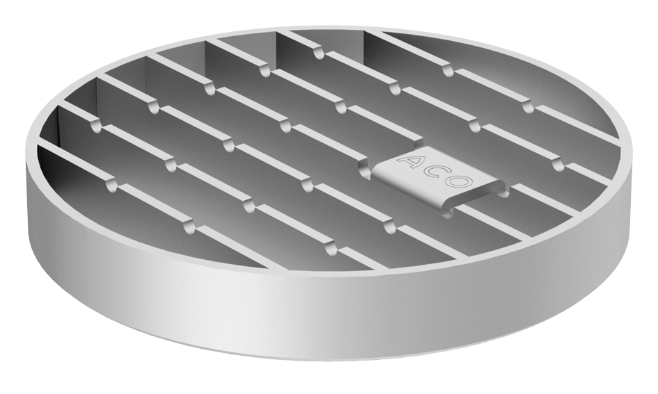 ACO hygienic ladder grating - Round