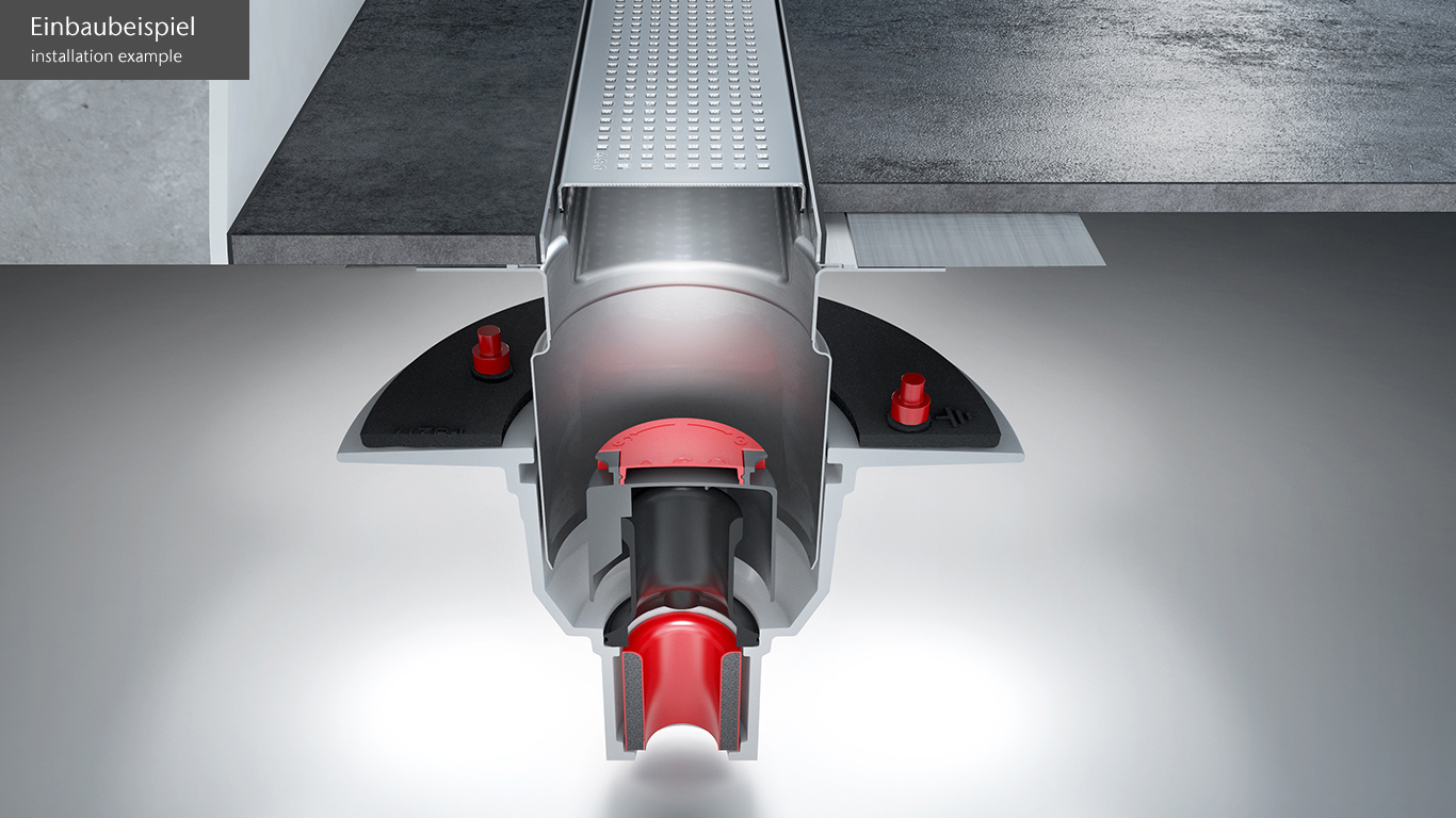 Straight shower channels | Channels, gratings and covers