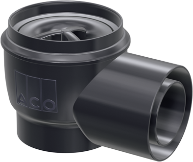 Gully body Easyflow, DN 70/DN 100 – socket inclination 1,5°