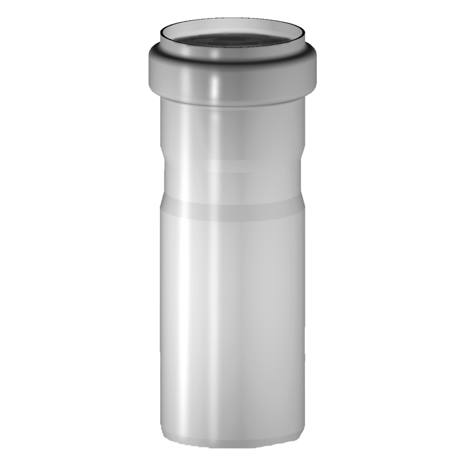 With ACO Pipe dischargepipe on ACO GM-X Stekcmuffen